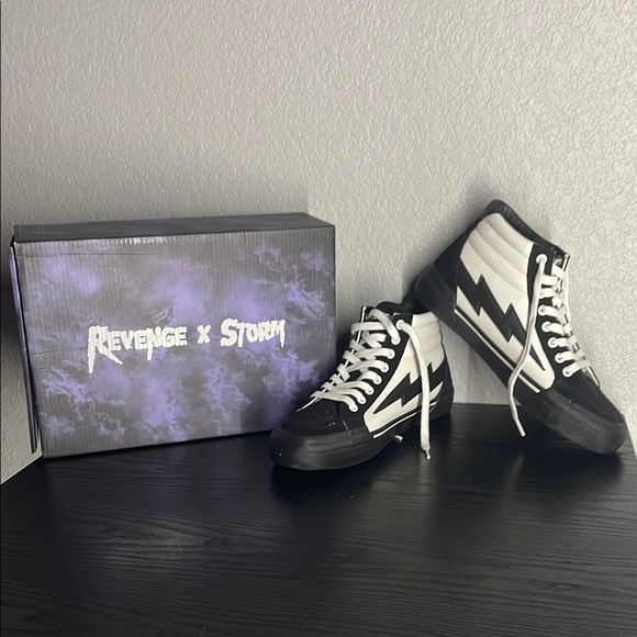 Revenge X Storm | Shoes | Revenge X Storm Vol 2 Black And White Hightop ...
